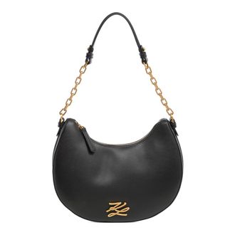 Karl Lagerfeld Moon Schultertasche - - Bags - Damen - Schwarzk - ONE SIZE