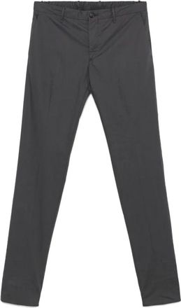Incotex Homme, Pantalons, Gris, Taille: S Pantalon Slim Fit Gris Anthracite