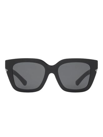 Burberry Sunglasses Inlay Check Sonnenbrille - Schwarz