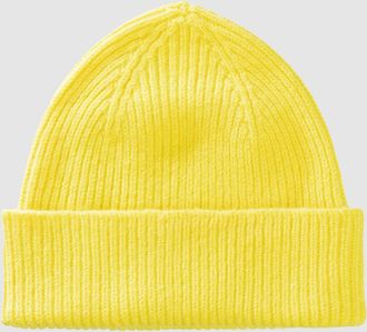 Le Bonnet Bonnet Laine Jaune Acide