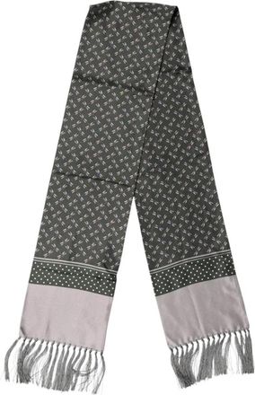 Dolce & Gabbana Homme, Accessoires, Multicolore, Taille: ONE Size Foulard &agrave; franges pour le cou &agrave; motifs