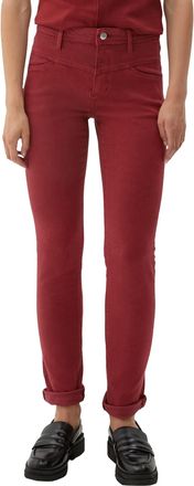s.Oliver Womens Jeans, Betsy Slim Fit, Rot 38z8, 32W/34L