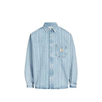 Carhartt Work in Progress denim Rylan Denim Surchemise - Blau