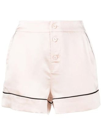Agent Provocateur Shorts mit Kontrastpaspeln - Rosa