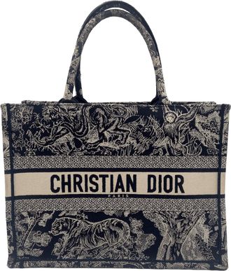 Dior Crossbody Bags - Dior Tote Book - Navy Jungle - Gr. unisize - in Blau - f&uuml;r Damen