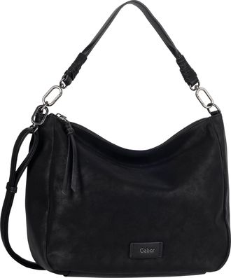 Gabor Lida Damen Hobo Bag Schultertasche Gro&szlig; Schwarz