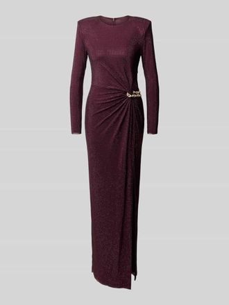 Self Portrait Abendkleid mit Raffung und Schnallendetail