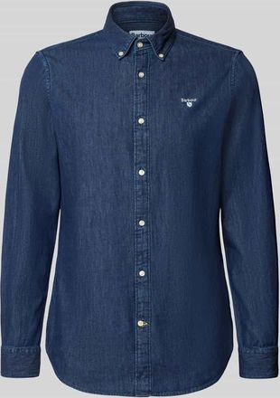 Barbour Slim Fit Jeanshemd aus reiner Baumwolle