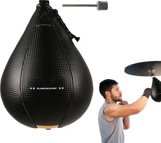 Generic Boxsäcke mit Geschwindigkeit, praktischer Boxsack, Übungsgeschwindigkeitssack, Reflexboxen, Trainingsausrüstung mit mehrstufiger Struktur