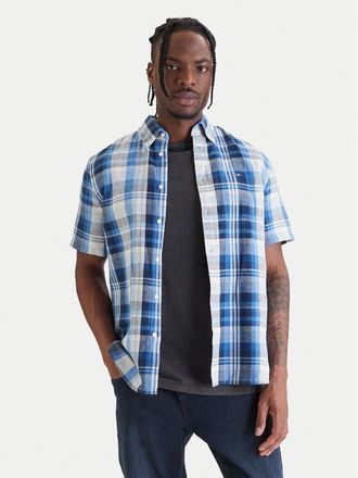 Tommy Hilfiger Hemd MW0MW43126 Blau Regular Fit