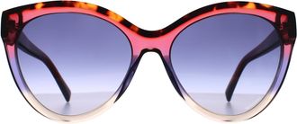 Missoni Cat Eye Womens Transparent Faded Pink Dark Purple Gradient MIS 0088/S