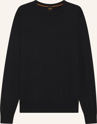 HUGO BOSS Pullover Asac_C Regular Fit schwarz