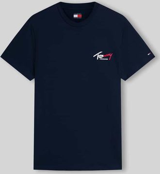 Tommy Jeans Slim Fit T-Shirt aus reiner Baumwolle