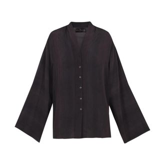 Cortana Seidenhemd - - Blouses & Shirts - Damen - Schwarzk - S