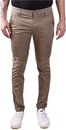 Dondup Homme, Pantalons, Beige, Taille: W33 Pantalon Slim-fit Gaubert