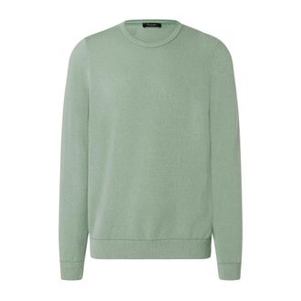 Maerz Rundhals-Strickware - - Knitwear - Herren - Gr&uuml;n - 4XL