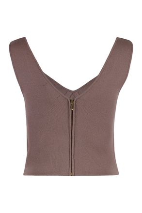 Sablyn Womens Iridian Wool-Cashmere Knitted Top Pink Tops