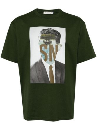 Undercover t-shirt à imprimé graphique - Vert
