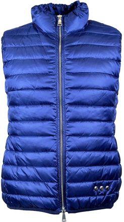 Add Femme, Vestes, Bleu, Taille: 40 FR Gilet en duvet