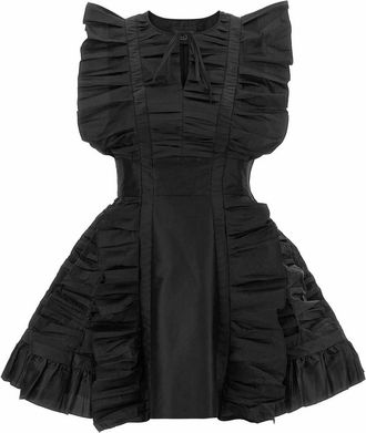 Giovanni Bedin Robe Au Genou - Noir