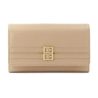 Kazar Beige Lederbrieftasche mit Riemen - - Accessories - Damen - Beige - ONE SIZE