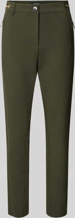 Marc Cain Slim Fit Hose mit Rei&szlig;verschlusstaschen