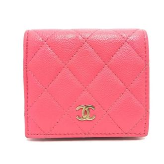 Chanel Pre-owned Leder Portemonnaie - - Pre-owned - Damen - Rosa - ONE SIZE