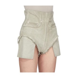 Rick Owens Femme, Shorts, Beige, Taille: 40 FR Dirt Cutoffs