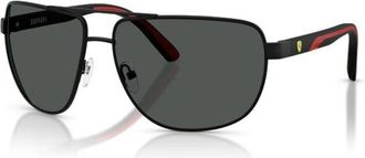 Ferrari Homme, Accessoires, Noir, Taille: 64 MM Lunettes de soleil