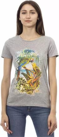 Trussardi Action Kurzarm-T-Shirt - - Tops - Damen - Grau - L
