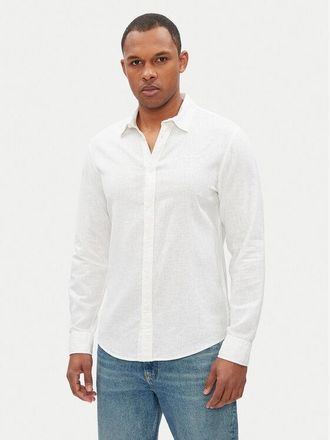 Pepe Jeans London Hemd Arnau PM308844 Weiß Regular Fit