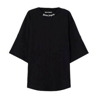 Palm Angels Homme, Tops, Noir, Taille: S T-Shirt