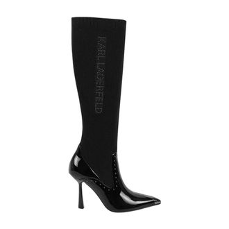 Karl Lagerfeld Pandara High Boot - Femme - Chaussures - Noir - Taille: 36 EU