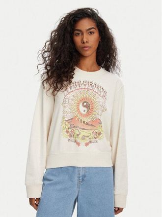 Billabong Sweatshirt Balanced EBJSF00171 &Eacute;cru Relaxed Fit