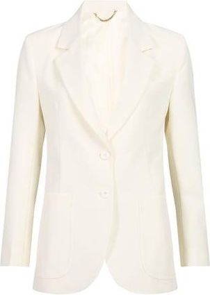 Victoria Beckham Blazer Katherine cintr&eacute; en laine m&eacute;lang&eacute;e