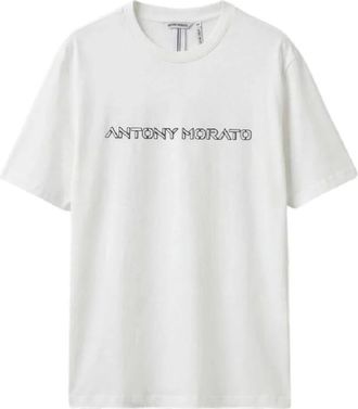Antony Morato Homme, Tops, Beige, Taille: L T-shirt Coupe Standard
