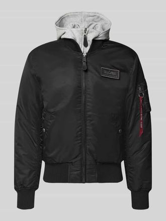Alpha Industries Bomberjacke mit Rei&szlig;verschlusstasche am &Auml;rmel