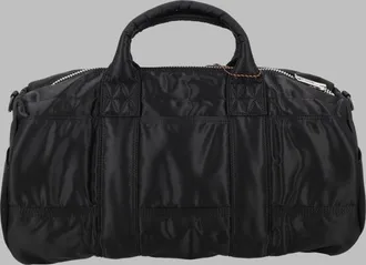 Porter-Yoshida & Co. Mens Weekender Bag Tanker Drum Black Nylon Luggage Suitcases