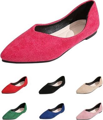 Generic Mocassins pour femme - Bout pointu - Ballerines - Mocassins - Pour le bureau - Classiques - Pour le travail - D&eacute;contract&eacute;es - L&eacute;g&egrave;res et confortables 