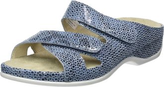 Berkemann Damen Felia Hausschuh, blau metallic, 42 EU