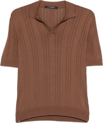 Tagliatore Homme, Tops, Brun, Taille: 3XL Polos