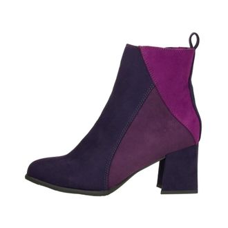 Marco Tozzi Femme, Chaussures, Violet, Taille: 37 EU Enkellaarsjes Hak