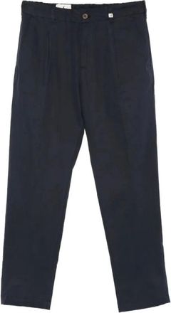 Myths Homme, Pantalons, Bleu, Taille: XS Pantalon Coupe Slim