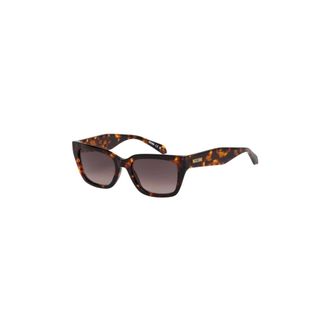 Moschino Lunettes de soleil rectangulaires en ac&eacute;tate - Femme - Accessoires - Multicolore - Taille: 53 MM