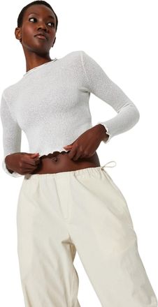 Trendyol Trendyol Damen Gerade Lange Ärmel Regulär Die Bluse