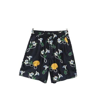 Dr&ocirc;le de Monsieur Floral-printed Shorts