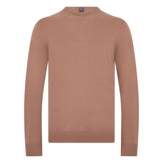 Fedeli Homme, Pulls, Brun, Taille: L Pull &agrave; manches longues