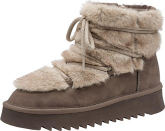 Tamaris Damen Stiefel Leder beige 38