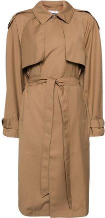 Izzue Mantel mit Gürtel - Nude