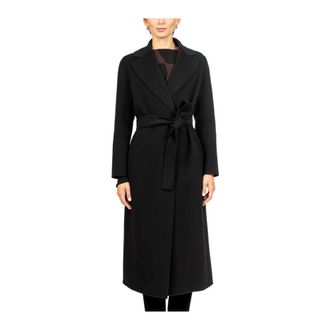 Max Mara Poldo Wickelmantel - - Coats - Damen - Schwarzk - S